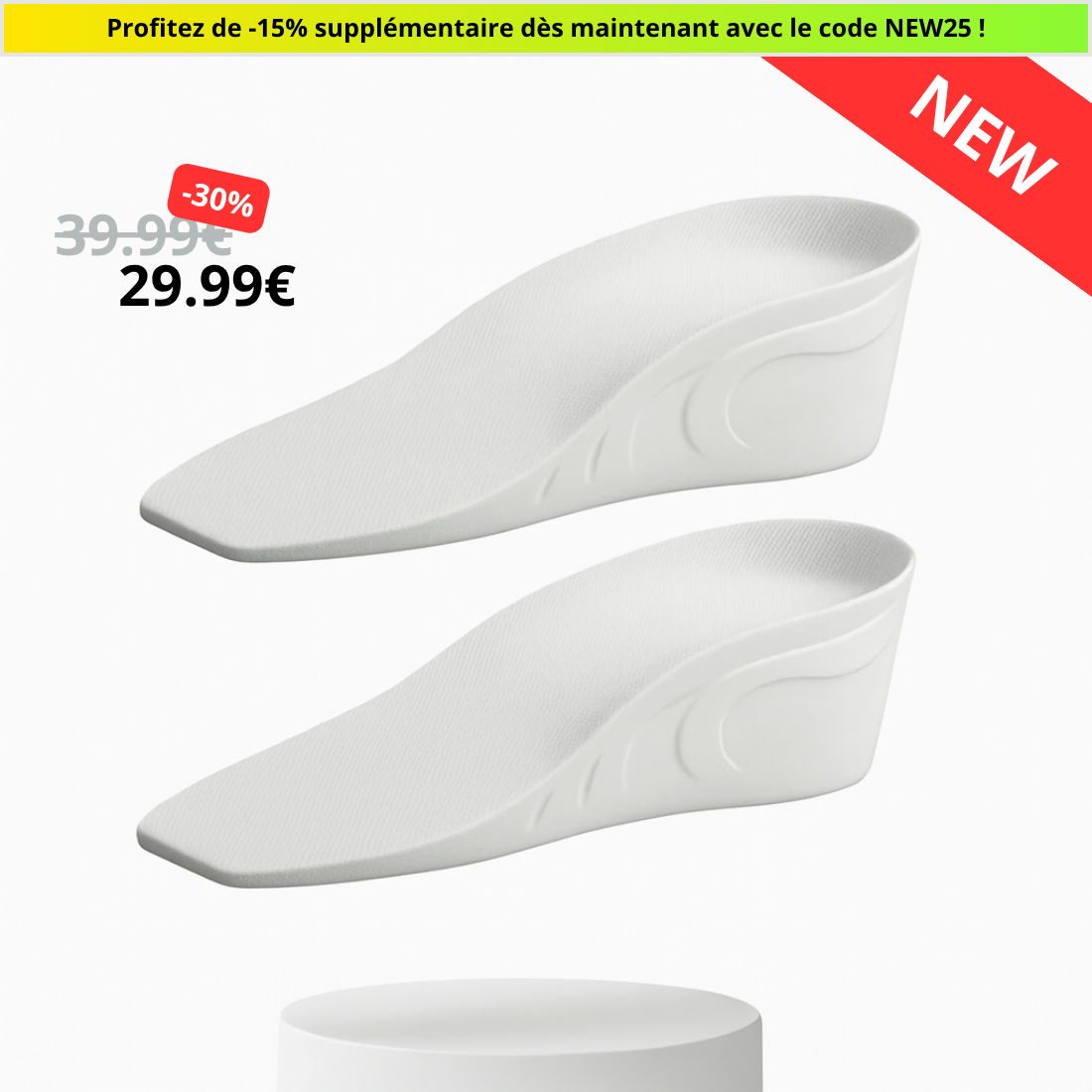 Semelles orthopédiques grandissantes FlexStep™ 3.0 – BRAYLAY
